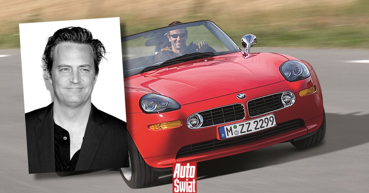 Matthew Perry był gwiazdą serialu "Przyjaciele" i fanem pięknych ...