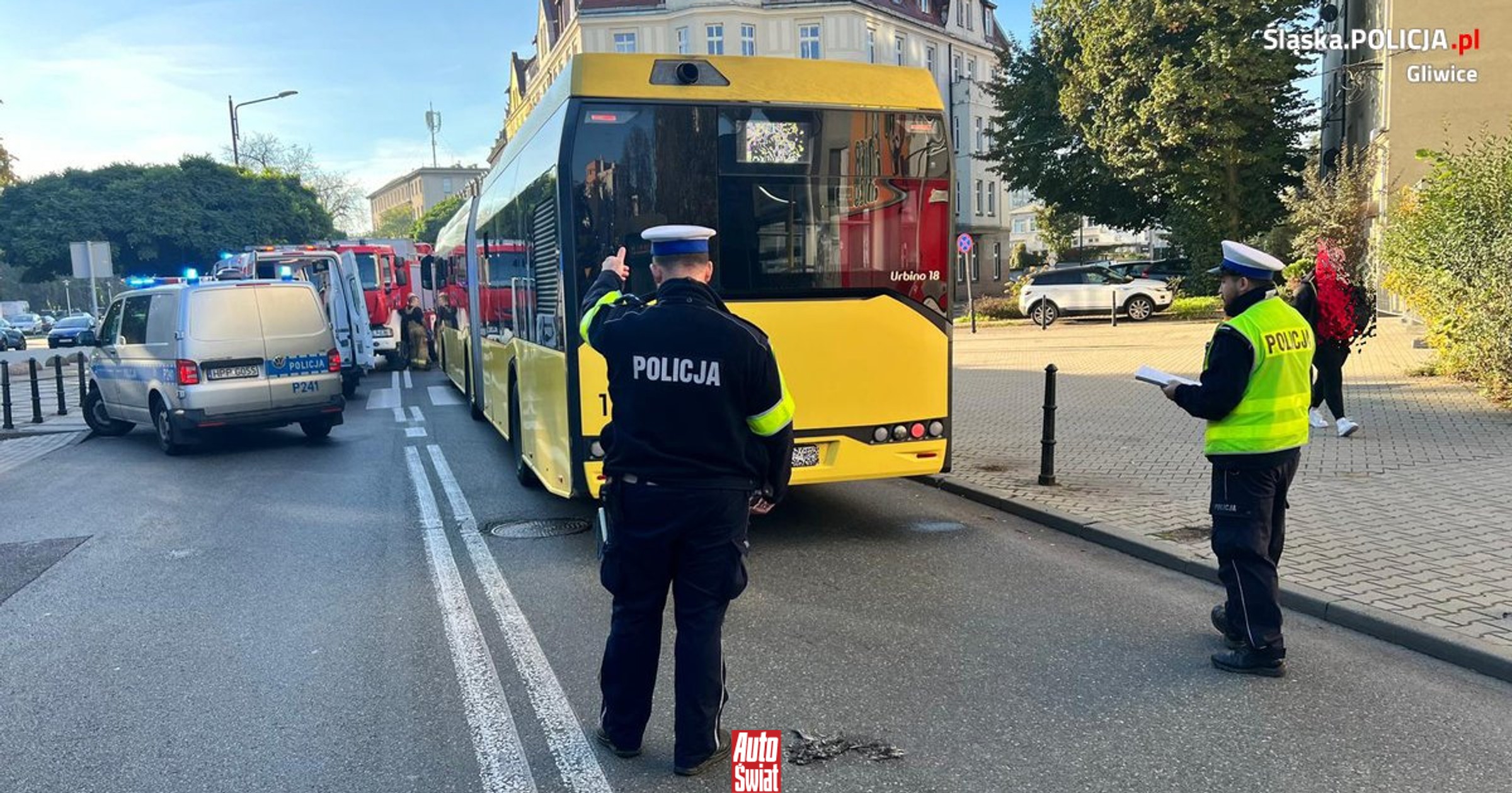 Tragedia w Gliwicach. Śmiertelne potrącenie na przejściu dla pieszych