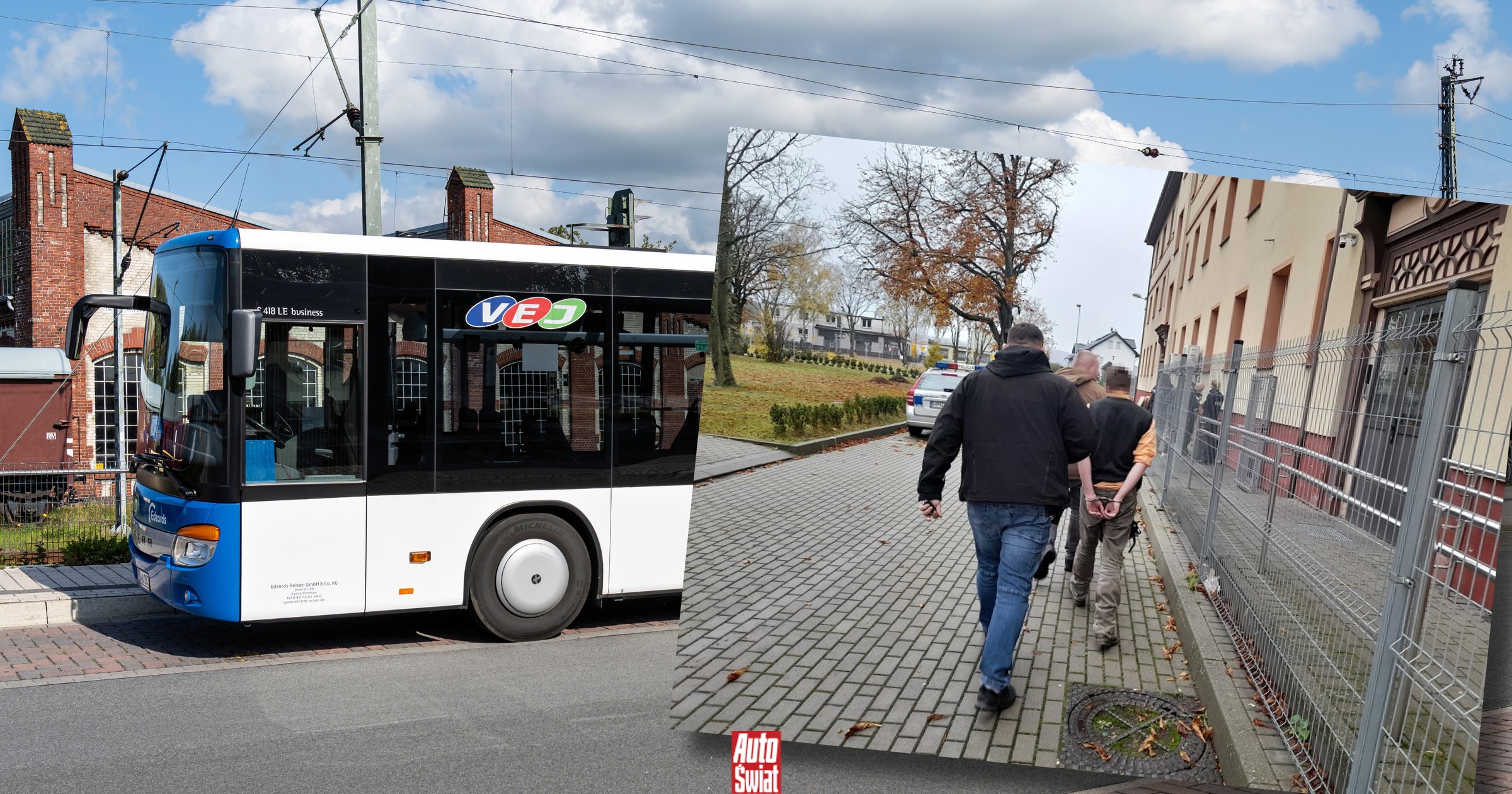 Wyrzucili go z pociągu, więc... ukradł autobus i pojechał do domu