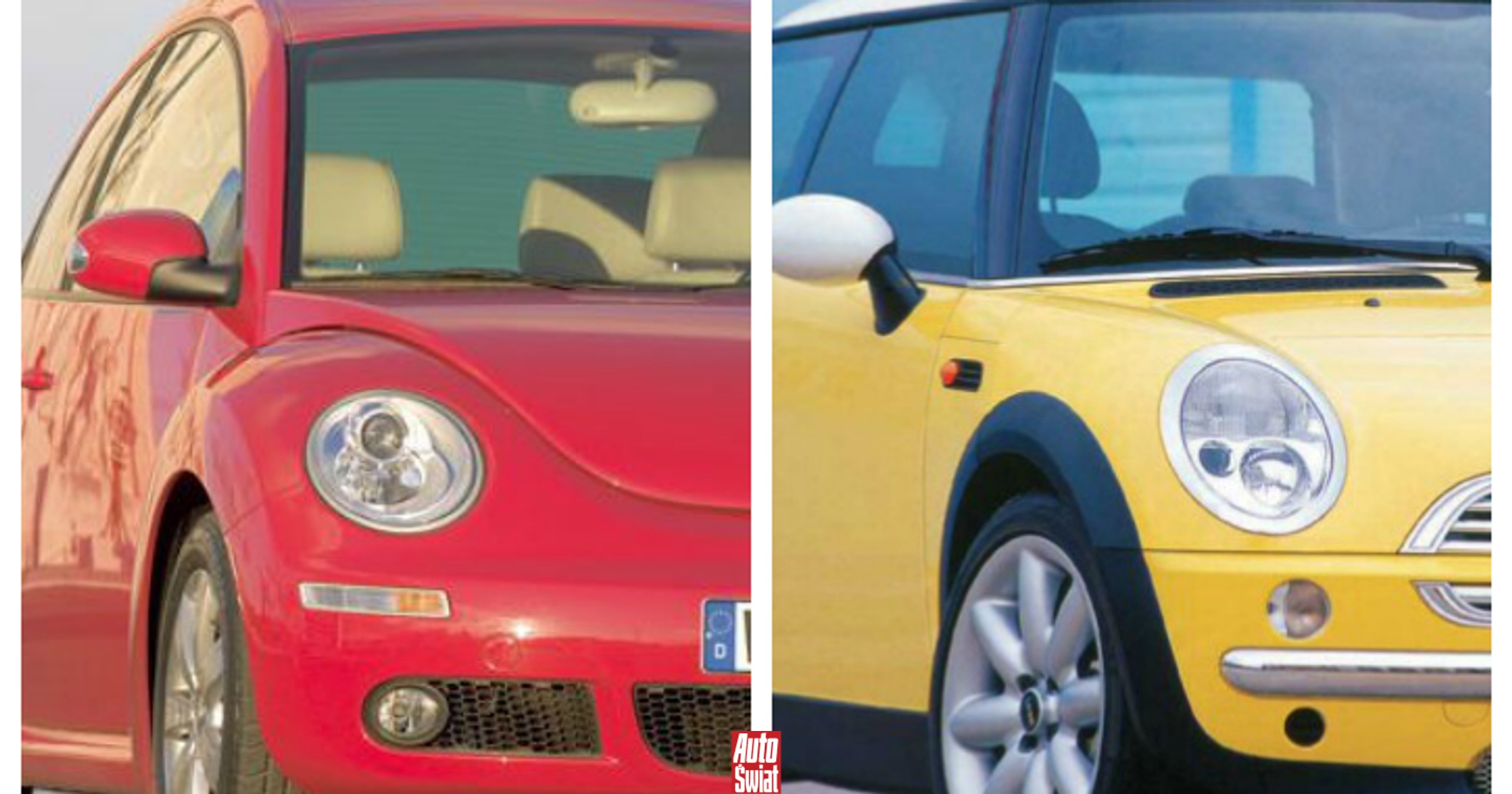 Porównanie: Volkswagen New Beetle vs. Mini - w modnym świecie retro ...