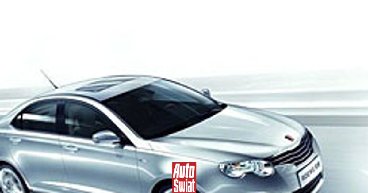 Roewe 550: oficjalne fotografie następcy marki Rover - Auto Świat