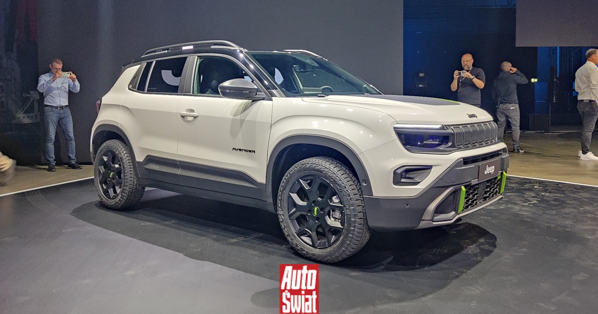 Jeep Avenger otrzymał najbardziej terenową wersję 4xe. Jeep z Polski ...