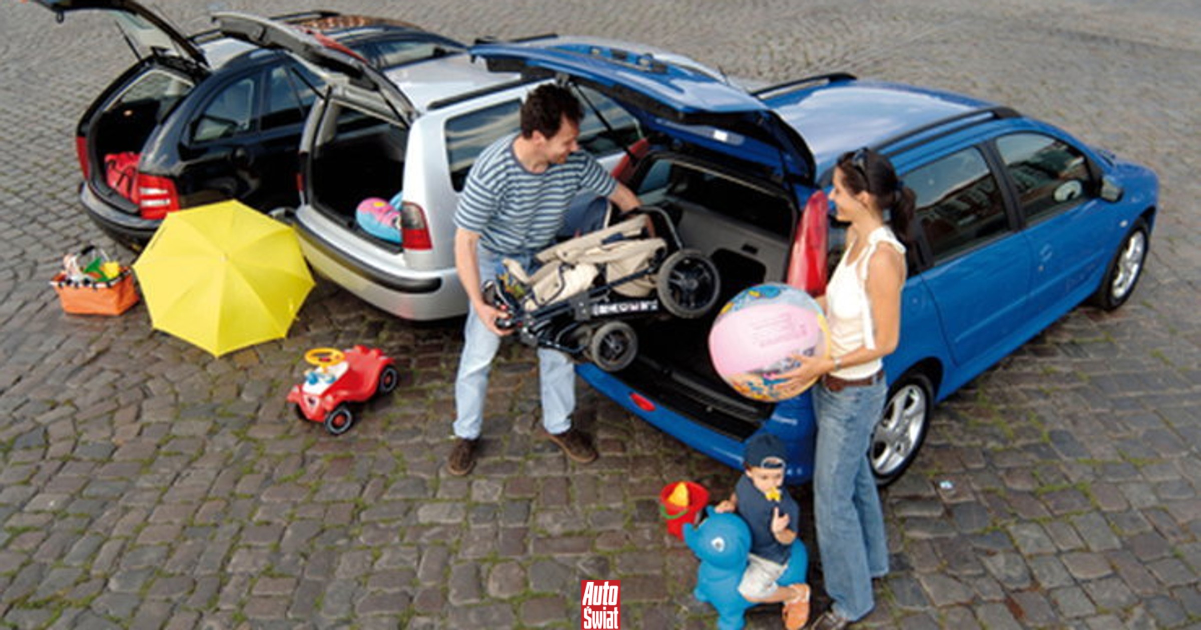 Peugeot 206 SW, Seat Cordoba Vario, Skoda Fabia Kombi - Małe ciężarówki ...