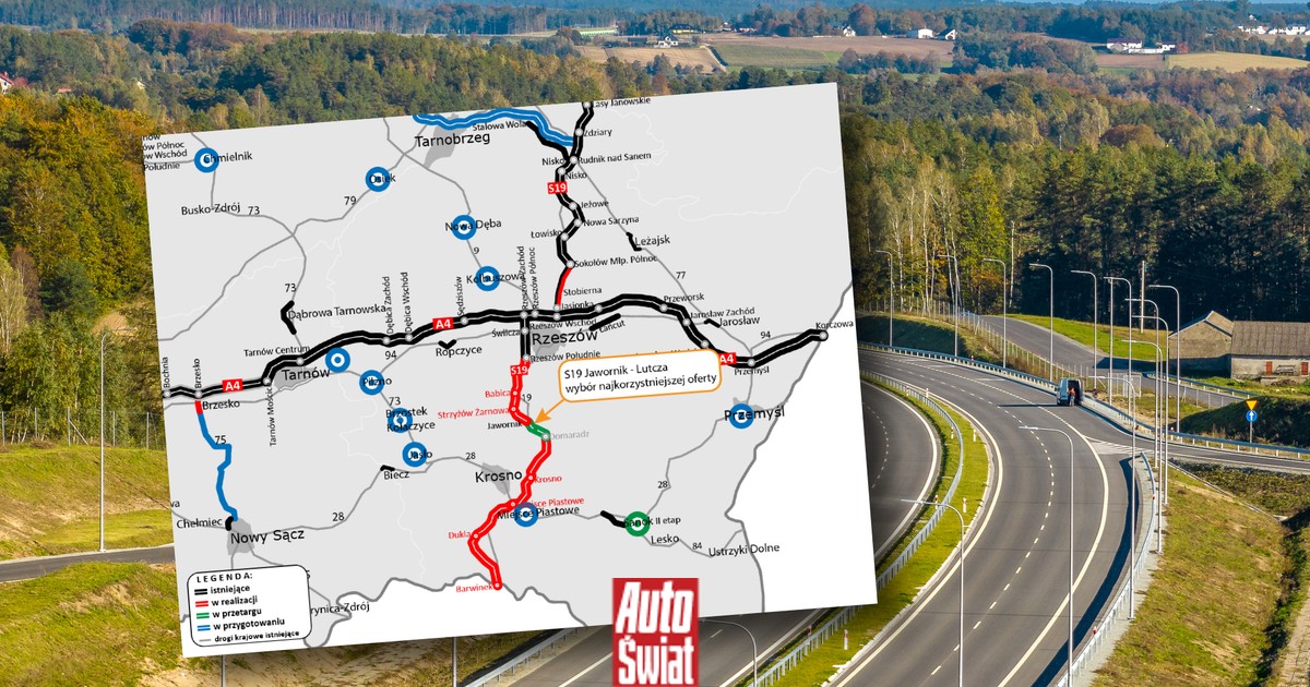 S19 Via Carpatia. "Ostatni" odcinek z zielonym światłem. Powstanie tu estakada - Auto Świat