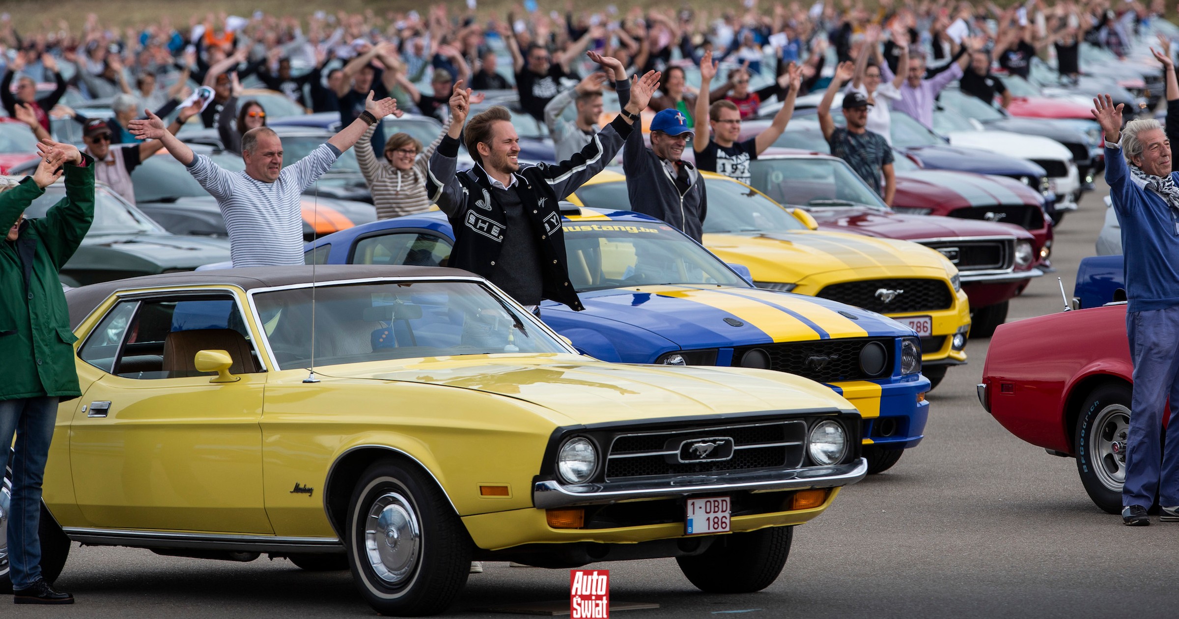 Rekordowy zlot Forda: 1326 Mustangów w jednym miejscu!