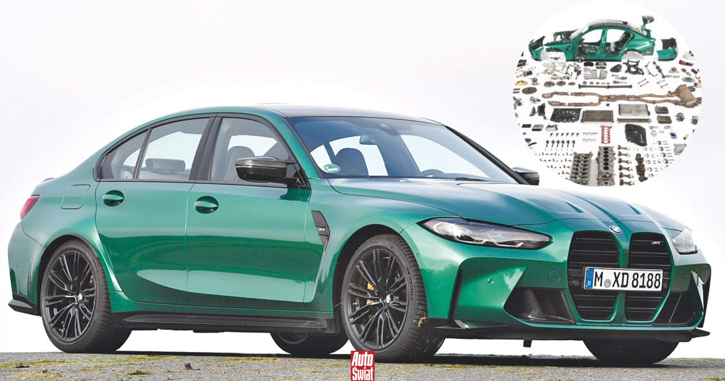 BMW M3 - test 100 tys. km. Żadne auto nie skończyło testu w takim stanie