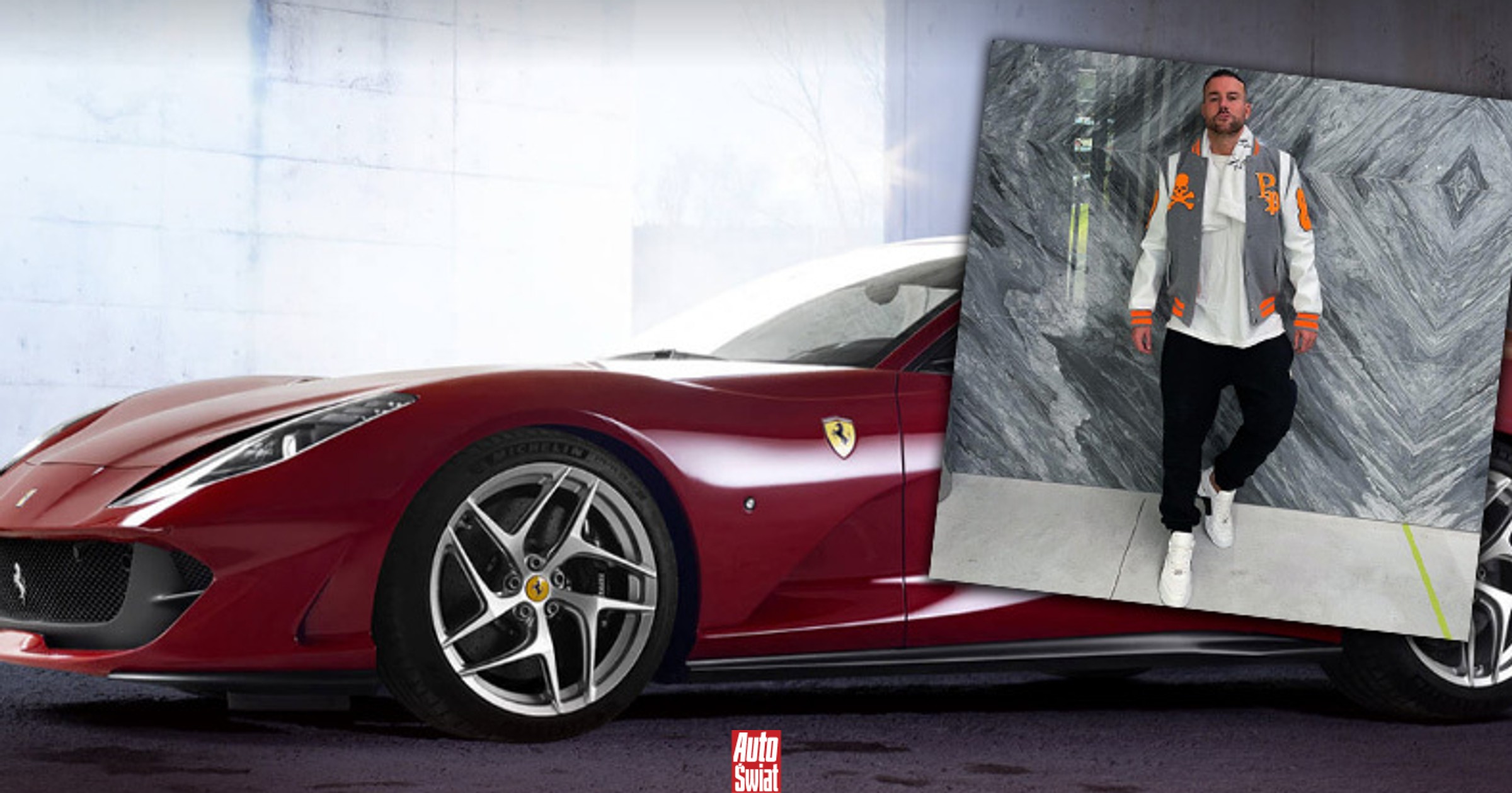 Philipp Plein chwali się luksusowymi autami. Ferrari go nie znosi