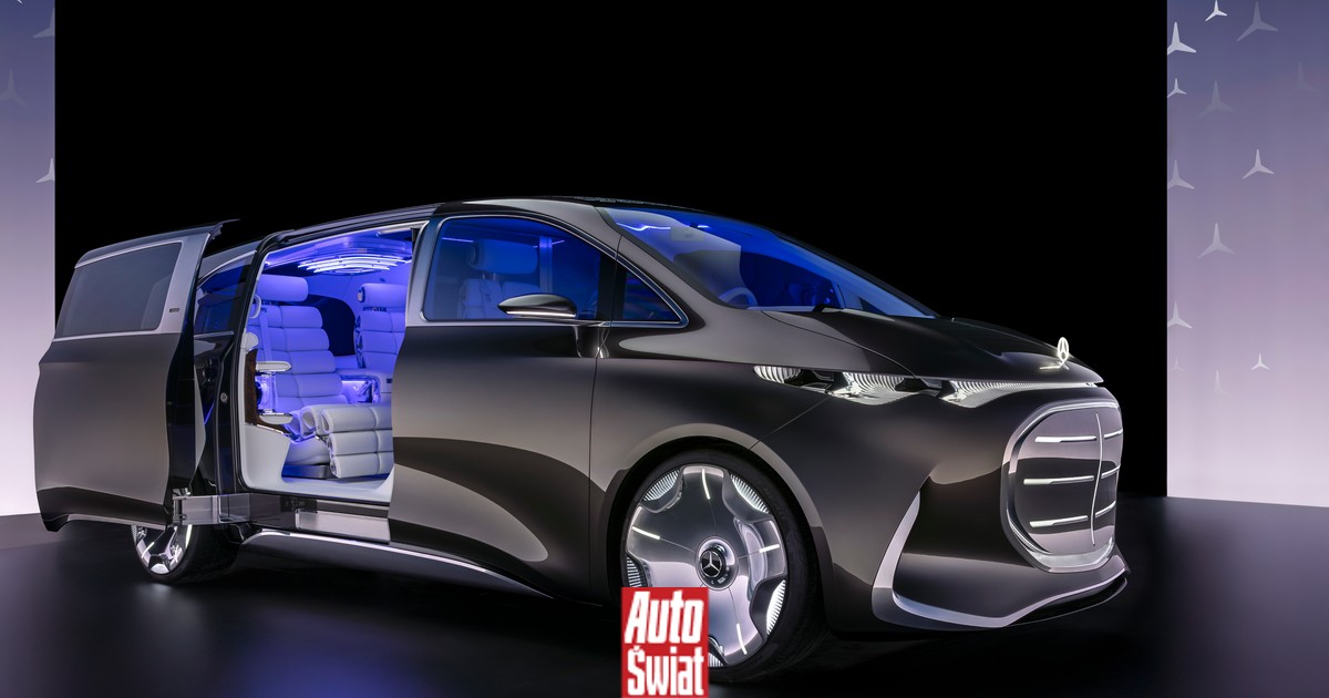Oto Mercedes Vision V, koncept luksusowego vana. Niemcy pokazali go... w Chinach - Auto Świat
