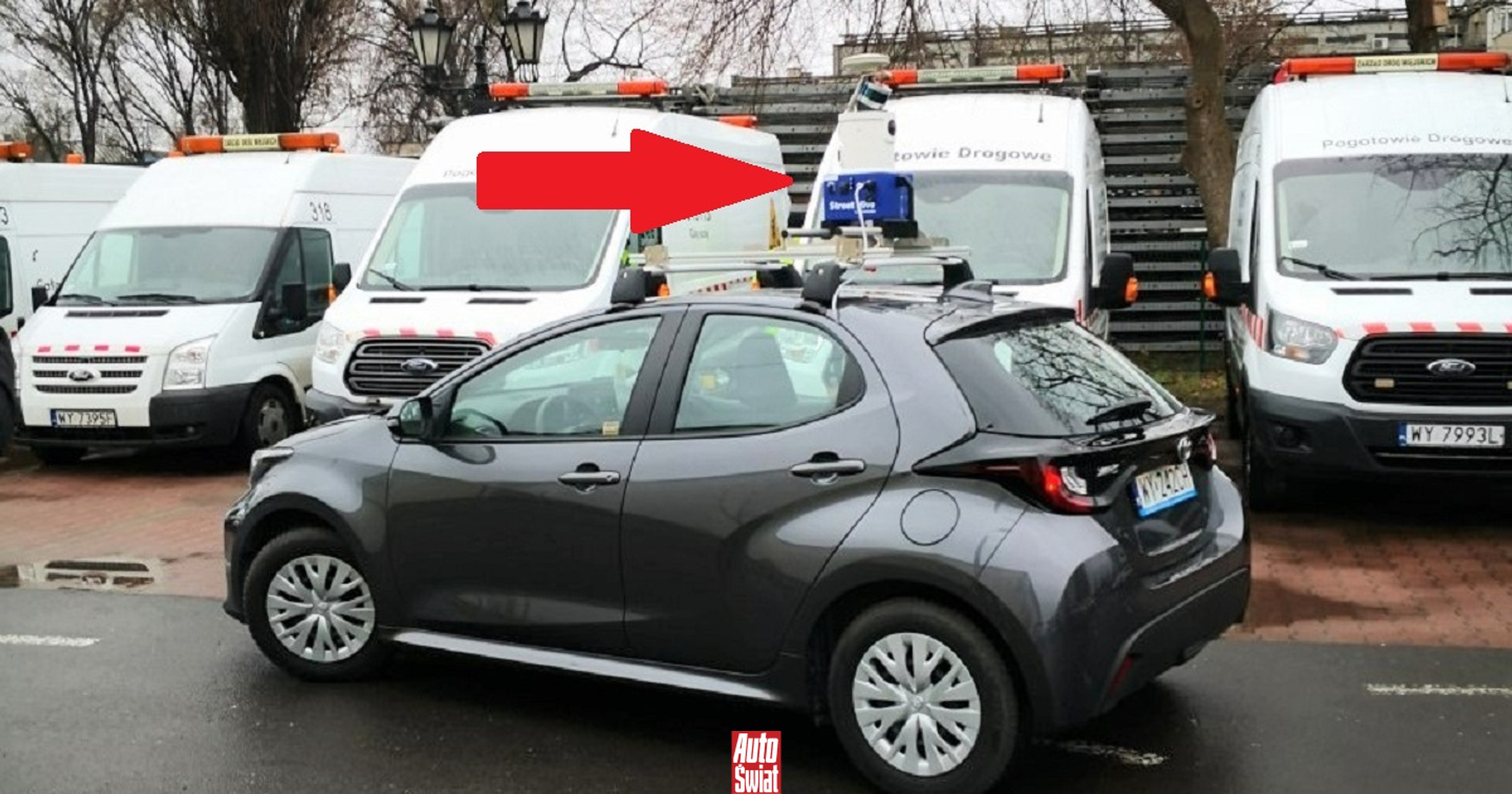 Typowy samochód z nietypowym sprzętem na dachu. Do czego jest ...