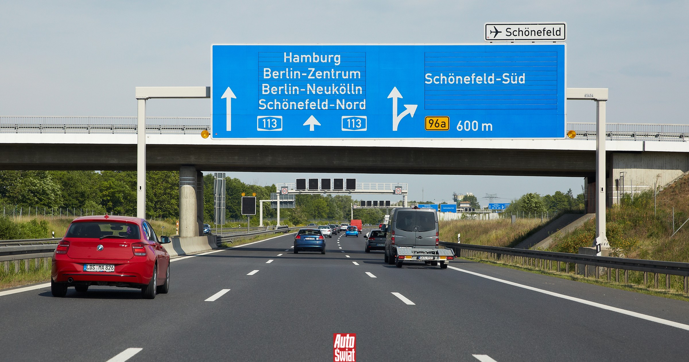 Autostrada A3 po rozbudowie. Ma 6 pasów ruchu i jest cichsza. Remont ...