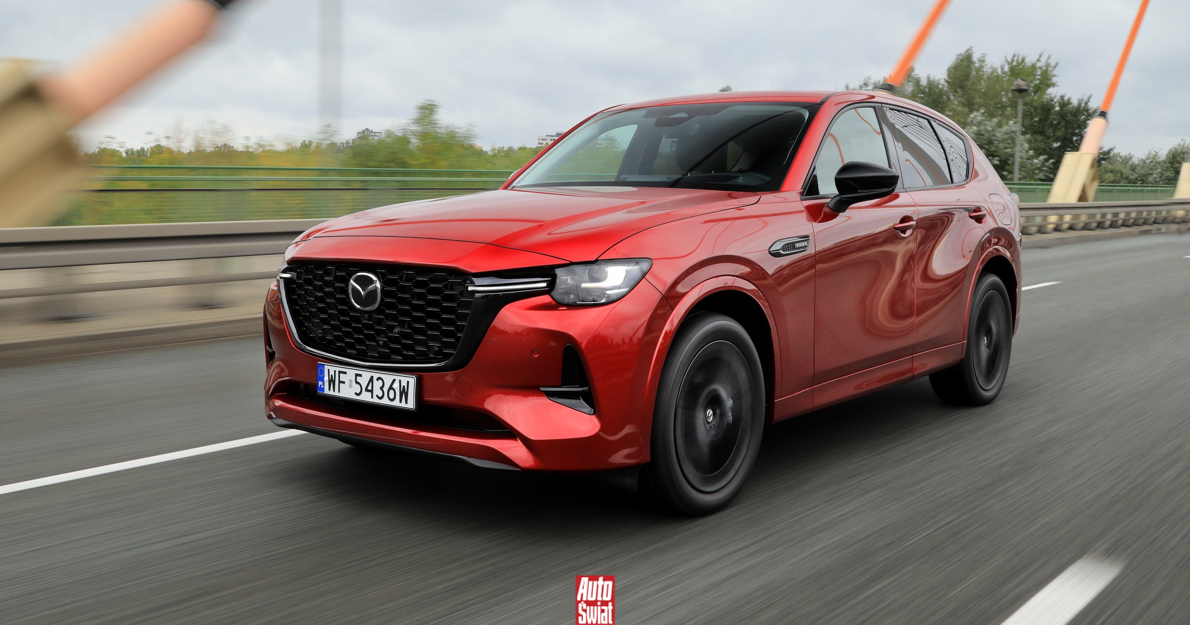 Mazda CX-60 2.5 PHEV - pierwszy test. Oszczędna w mieście, szybka na trasie