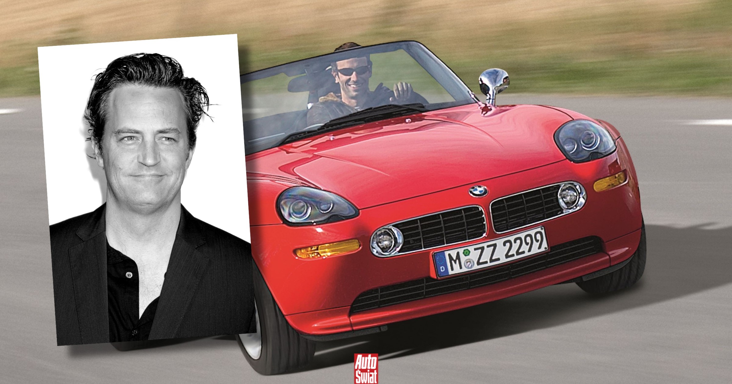 Matthew Perry był gwiazdą serialu "Przyjaciele" i fanem pięknych ...