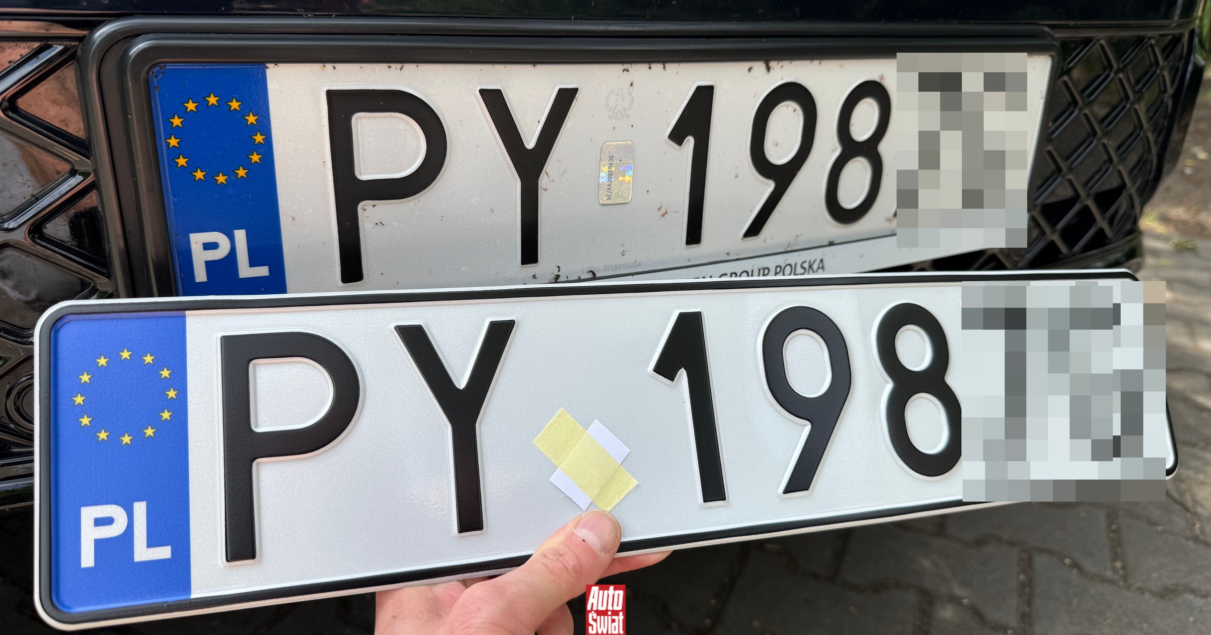 Tablice "kolekcjonerskie" z Internetu. Co grozi za ich użycie?