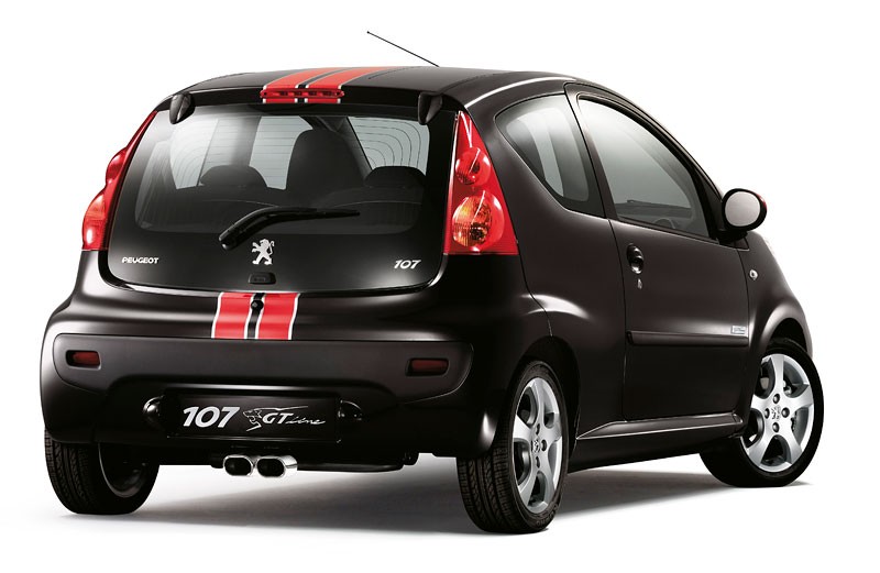 Peugeot 107 GT: sportowy duch dla najmniejszego modelu - Auto Świat