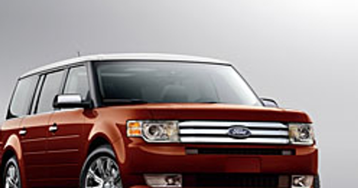 Pięciometrowy Ford Flex: crossover dla typowej amerykańskiej rodziny ...