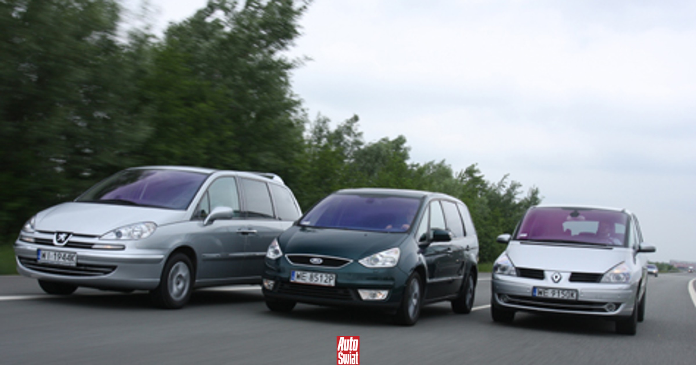 Ford Galaxy kontra Renault Grand Espace i Peugeot 807: Megavan kontra ...