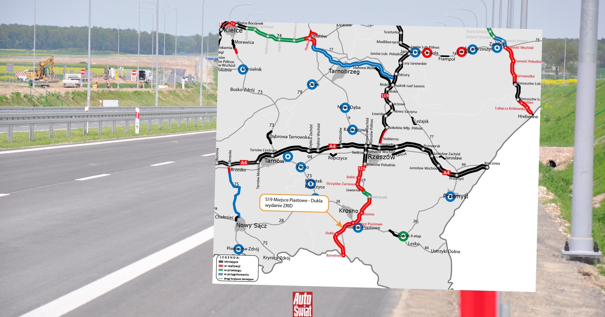 Droga S19 Via Carpatia. Jest zgoda na budowę kolejnego odcinka [MAPA]