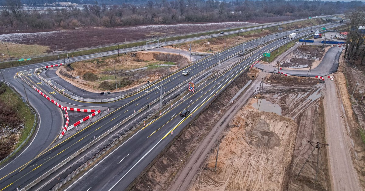 Droga S7 Modlin-Czosnów. Zmiany organizacji ruchu. Roboty w końcu ...