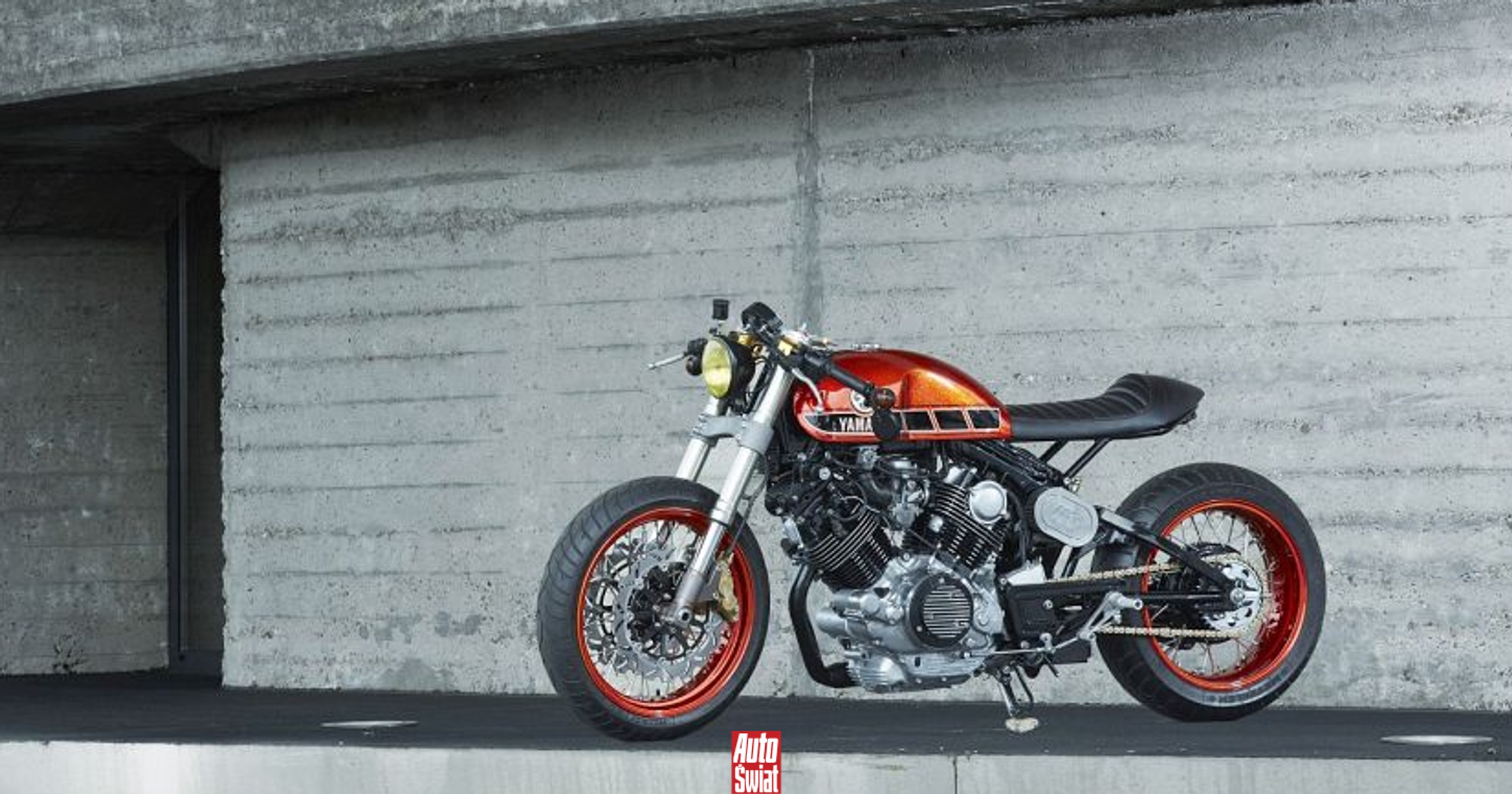 Yamaha TR1 Cafe Racer - custom z przyprawą Hondy i szczyptą Benelli ...